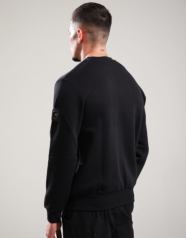 SHOP Crux Crew Neck Sweat // Black - Marshall Artist//
